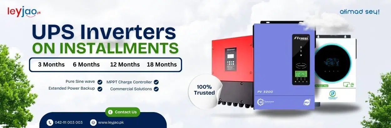 Affordable UPS On Installment Of 3 To 18 Months